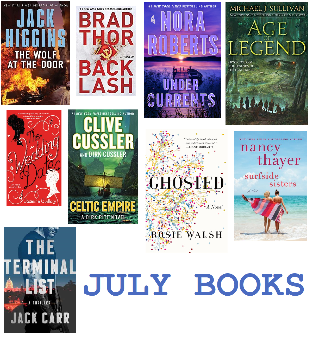 July Books – the Bold Bach